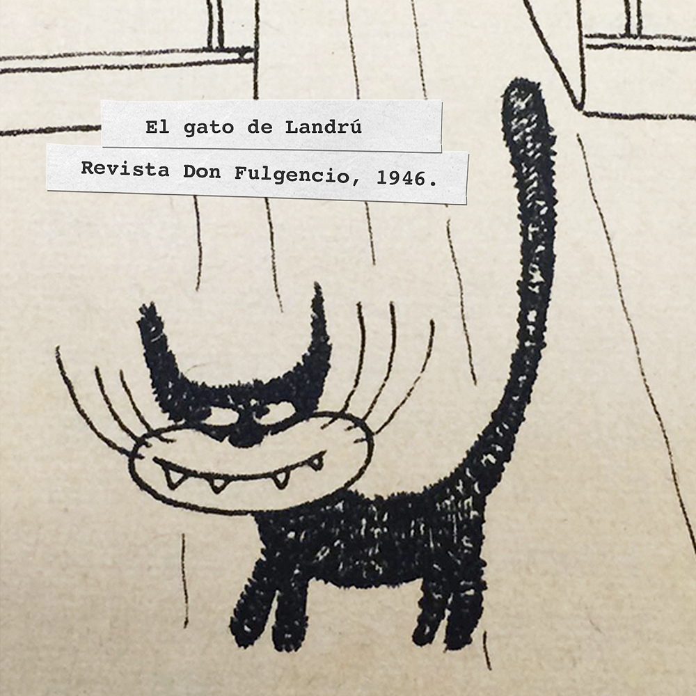 El origen del gato de Landrú - Fundación Landrú